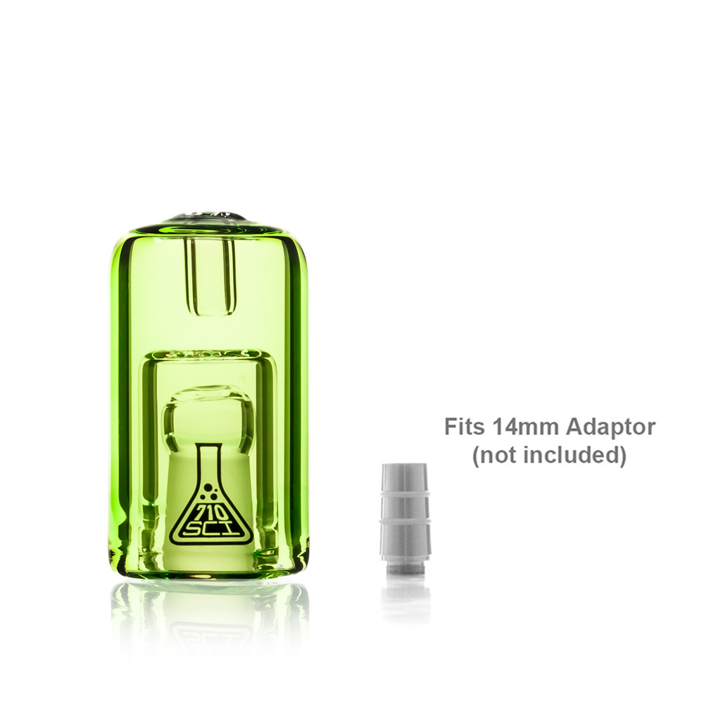 Huni Badger 710sciglass Colored Bullet water bubbler attachment